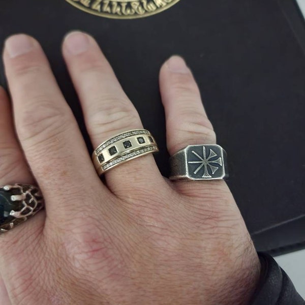 Silver Rod and Ring Pendant | Sumerian | Babylonian | Assyrian | Occult ...