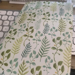 Notepad Tear off Notepad Small Notepad Floral Notepad | Etsy