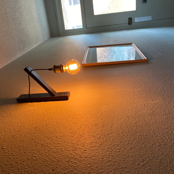 Gallows Bracket Style Wooden Wall Light Fitting - Etsy UK