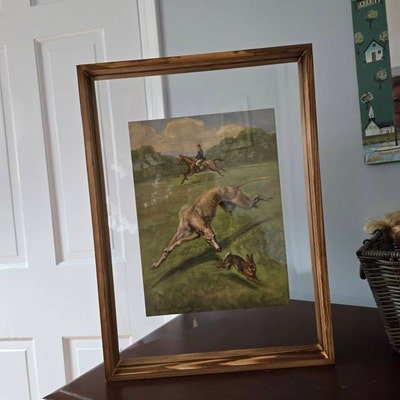 Matte Black Double Glass Floating Frame, Pressed Flower Frames for ...