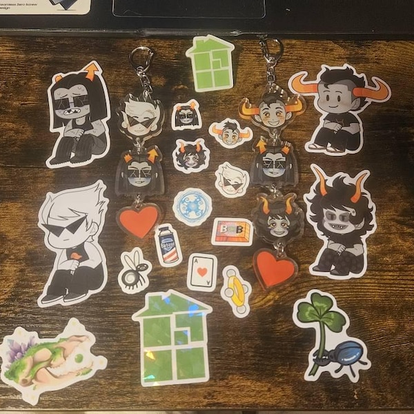 Homestuck - Smuppets 1.5 Inch Double Sided Acrylic Charms - Etsy
