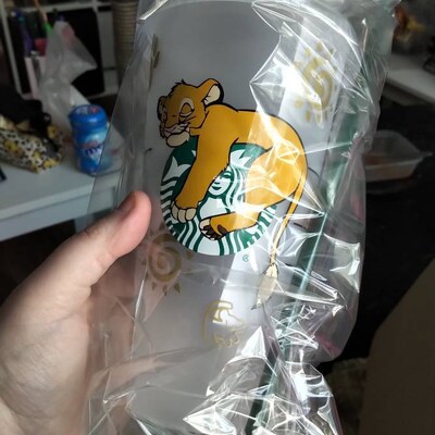 Simba Custom Cup, the Lion King Starbucks Cup, Simba, Lion King - Etsy