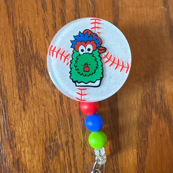 Custom Baseball Team Badge Reel|phillies Badge Reel|philly Badge Reel ...