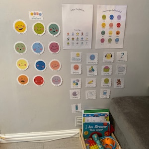 Calm Down Corner Kit for Kids, Printable Emotional Regulation for ...