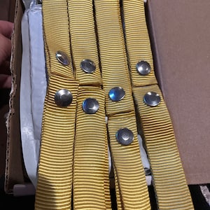 Set of 4 Boat Railing Straps for Holding Dock Line Rope on Railing ...