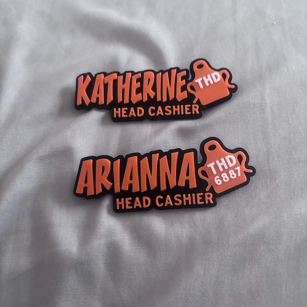 Personalized Name Tags With Apron, 3D Printed Keychains, Kid's Name ...