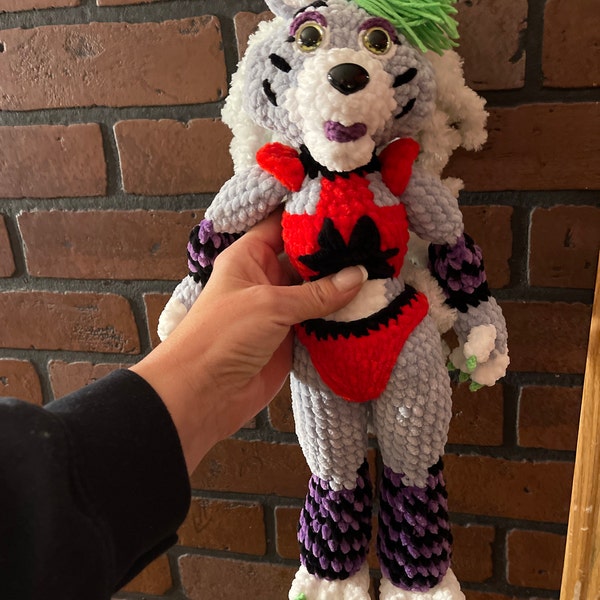 Crochet Roxanne Wolf Plush Toy Five Nights at Freddy's: Security Breach ...