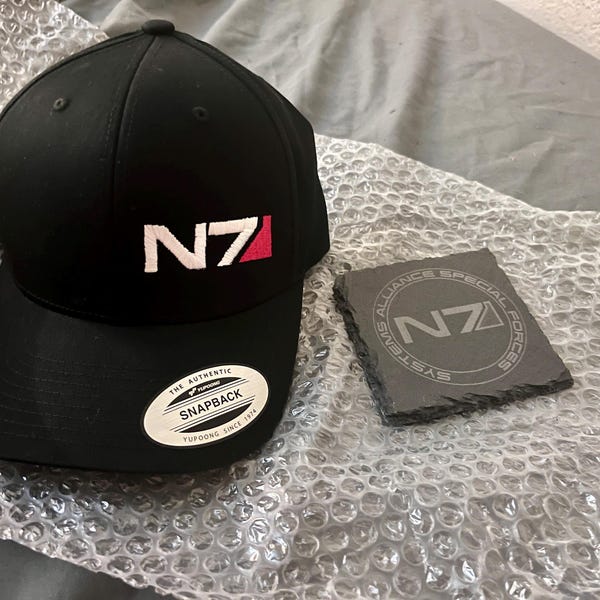 N7 Inspired Cosplay Cap - Etsy