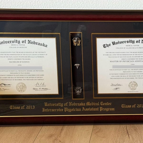 Diploma Frame With Tassel Holder and 5x7 Photo. Black/black. SQ RC ...