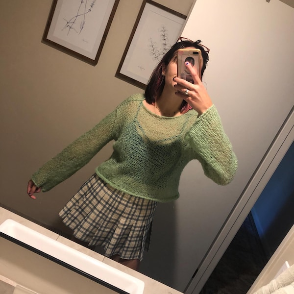 Mombasa Mohair Knitting Pattern - Etsy Canada