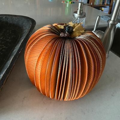 Book Pumpkins for Fall and Halloween original-smooth - Etsy