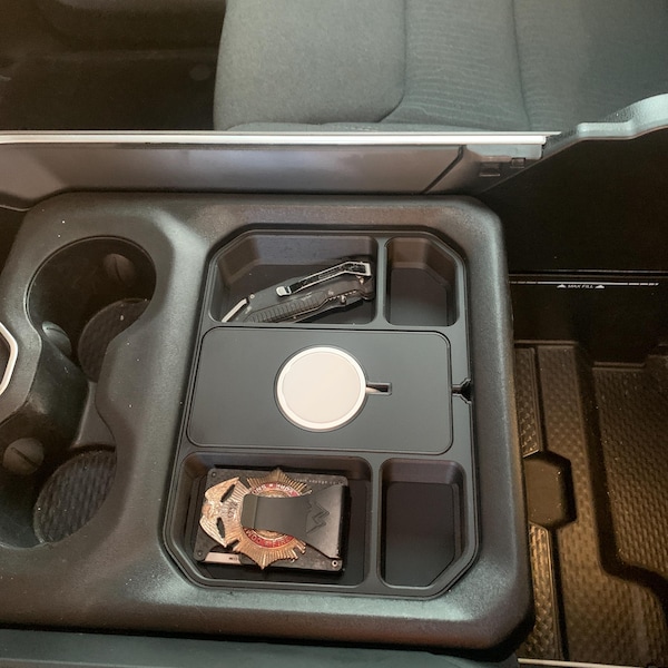 Ram 1500 Multi-cubby Center Console Organizer Tray for 5th Gen Ram ...