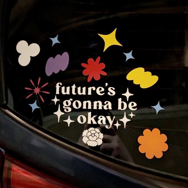 Future's Gonna Be Okay Decal - D-day Vinyl Decal - BTS Car Decal - Suga ...
