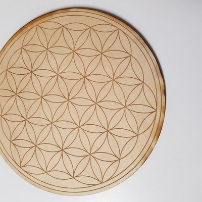 Infinity Flower of Life Crystal Grid Infinity Crystal Grid Altar ...