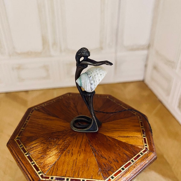 Miniature Art Deco Bronze Baccante by Neil Carter - Etsy