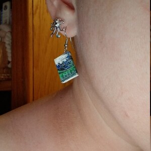 Miniature Book Earrings From the Earring Library - Etsy UK