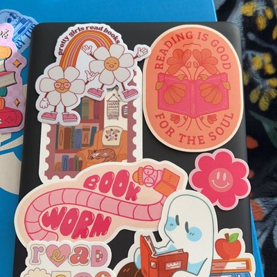 Reading is Good for the Soul Sticker Book Sticker Library Sticker - Etsy