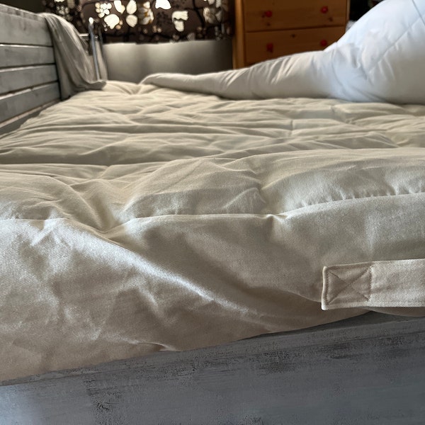 HEMP Shikibuton 6” Thick Mat Shiki Futon Filled Organic Hemp Fiber ...