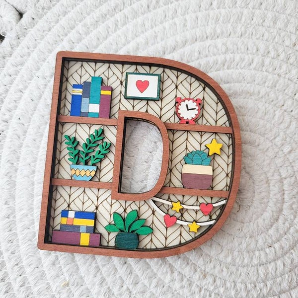 Tropical Alphabet SVG. Laser Cut File for Glowforge Cricut, Flamingo ...