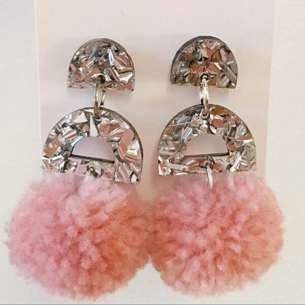 Heart Acrylic Keychains - Etsy