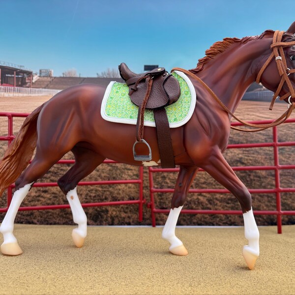 1:9 Scale Tooled Dressage English Saddle for Model Horses - Etsy