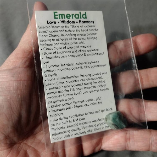 Raw Emerald Stone (xsmall) - Genuine Emerald Crystal - Natural Emerald ...