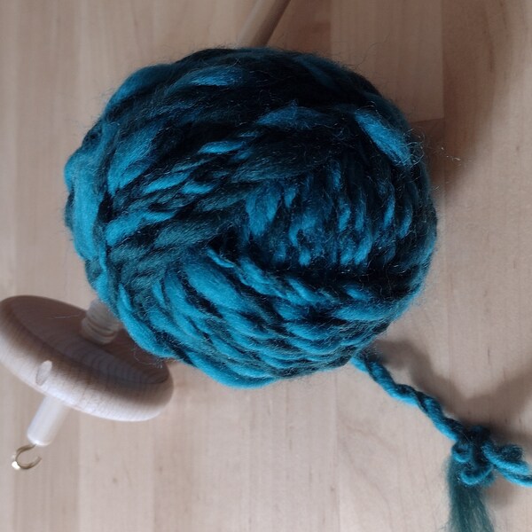 Drop Spindle Kit for Beginner W/ Fiber Top Whorl Wool Yarn Spinning ...