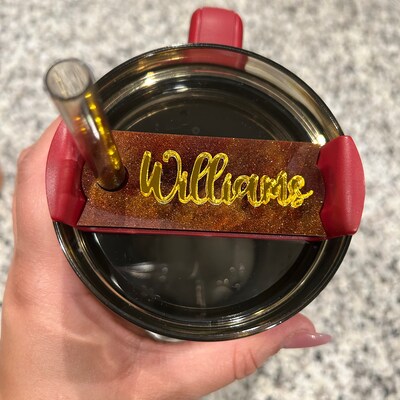 Modern Stanley Name Plate Stanley Topper Bridal Party Gifts ...