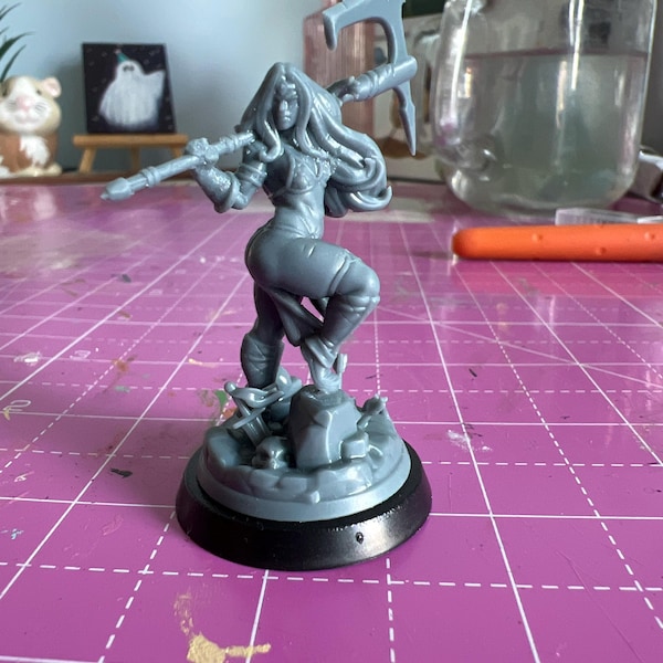 Elle the Musketeer 8K D&d/pathfinder 32mm 75mm 100mm Miniature | RPG ...