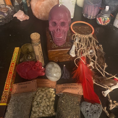 Aged Bone Set for Divination Throwing Bones Set Bones for Craft Bones ...