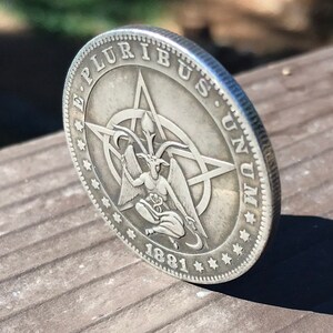 Baphomet Coin - Etsy