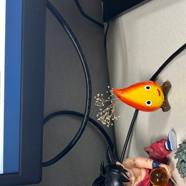 Gojo Cat Clay Figurine | Jujutsu Kaisen Desk Friends | Anime Clay Decor ...