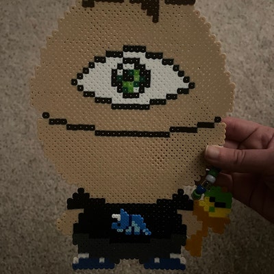 Pika-rick Pikachu Rick Perler - Etsy
