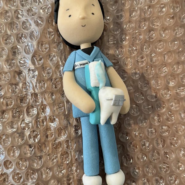 Doctor Cake Topper , Medical Cake Topper , Nurse Doctor Fondant Topper ...