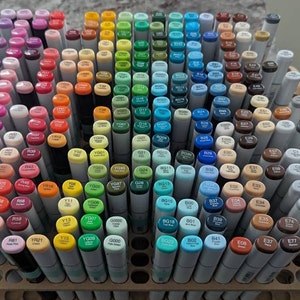 Generic Marker Grid for Cart or by Itself Holds 234 Markers - Etsy