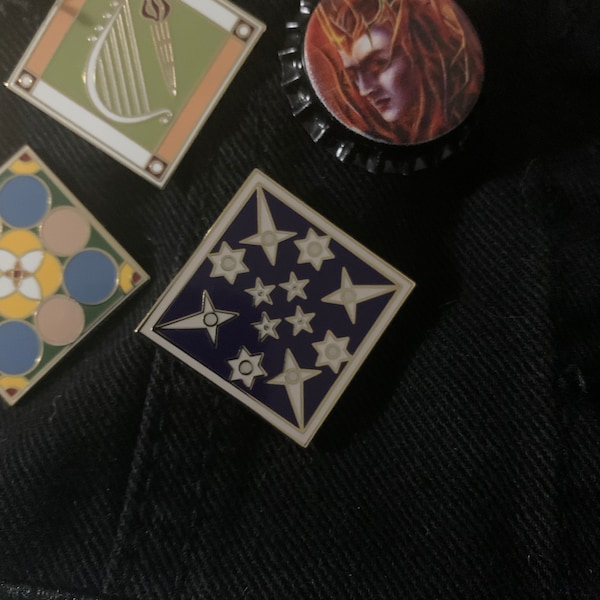 Gil-galad Sigil Enamel Pin | the Silmarillion | Lord of the Rings - Etsy
