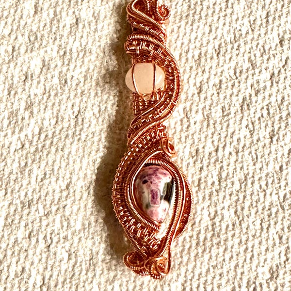 Molly Moon Pendant Tutorial. Wire Wrap Pdf Tutorial Download. Many ...