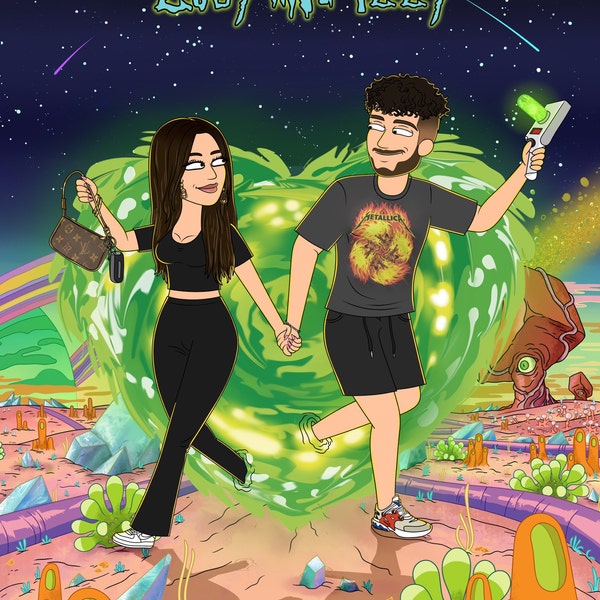 Bob's Burger's Custom Personalized Digital Portrait, Bobs Burgers ...