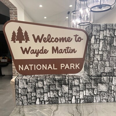 Customizable National Park Sign Editable Woodland Wall Art Nature ...