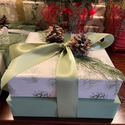 Sage Green Wrapping Paper Matte & Satin Finish Options - Etsy
