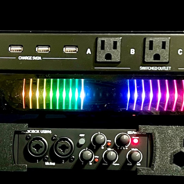 Rack Mount Kit for Focusrite Scarlett 8i6 3rd Gen 19 1.5U PETG Brackets ...