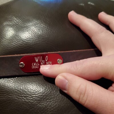 Premium Aluminum Rivet Tags with Rivet Options Custom Personalized ...