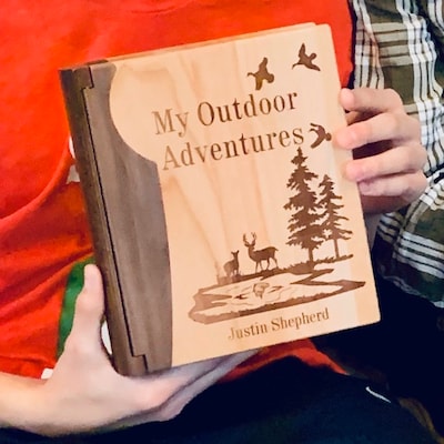 Personalized Hunting Memories Photo Album, Hunting Gift, Deer, Turkey ...