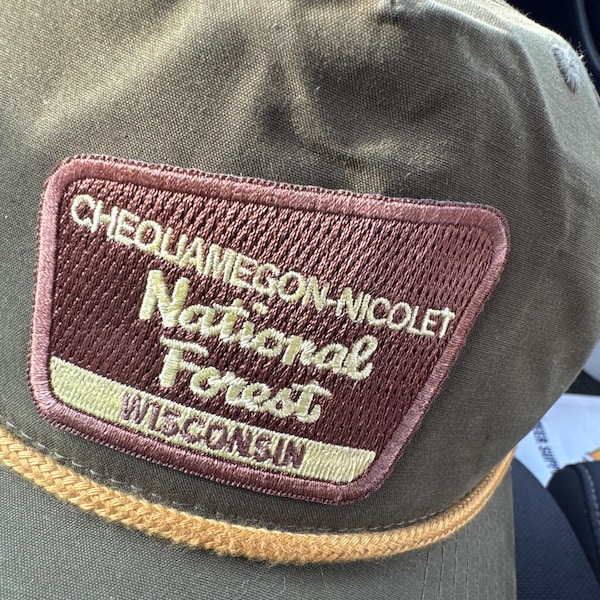 National Forest Patch: Embroidered Iron-on Souvenir - Etsy