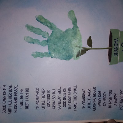 Earth Day Poem and Activity for Students, DIY Handprint Craft for Kids ...