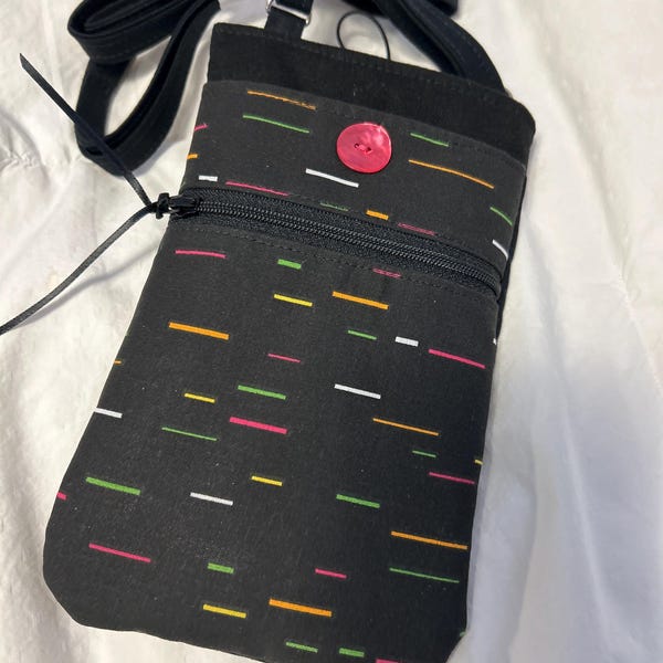 3-pocket Cell Phone Bag, Crossbody Phone Tote, Phone Purse, iPhone ...