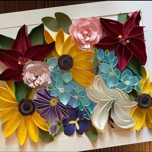 Car Quilling Art Paper Quilling Art Quilling Art Framed Nursery Gift ...