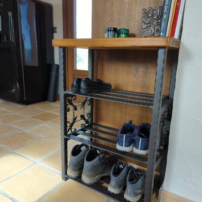 Vintage Shoe Rack Shoe Storage Solution Shoe Stand Shoe Holder - Etsy