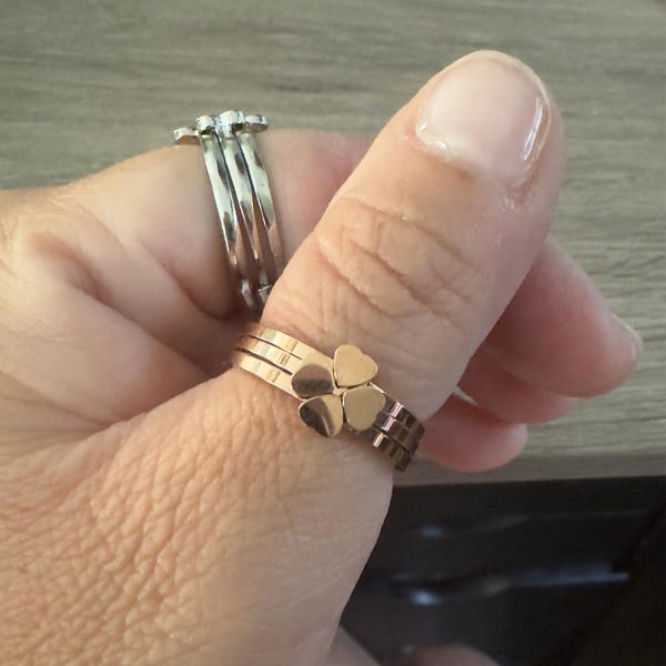 Swimming Fish Spinner Ring, Fish Ring, Fishing Lovers Ring, Fish Ring ...