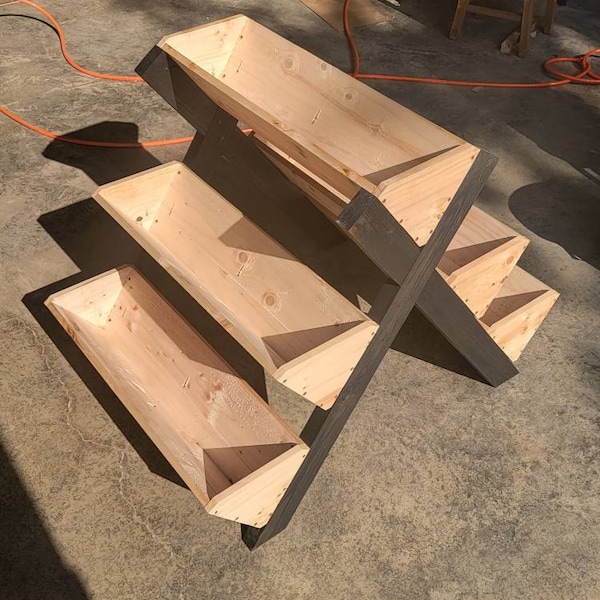 5 Box Tier Planter Plans, Multi-tier Planter, Fence Picket Planter ...